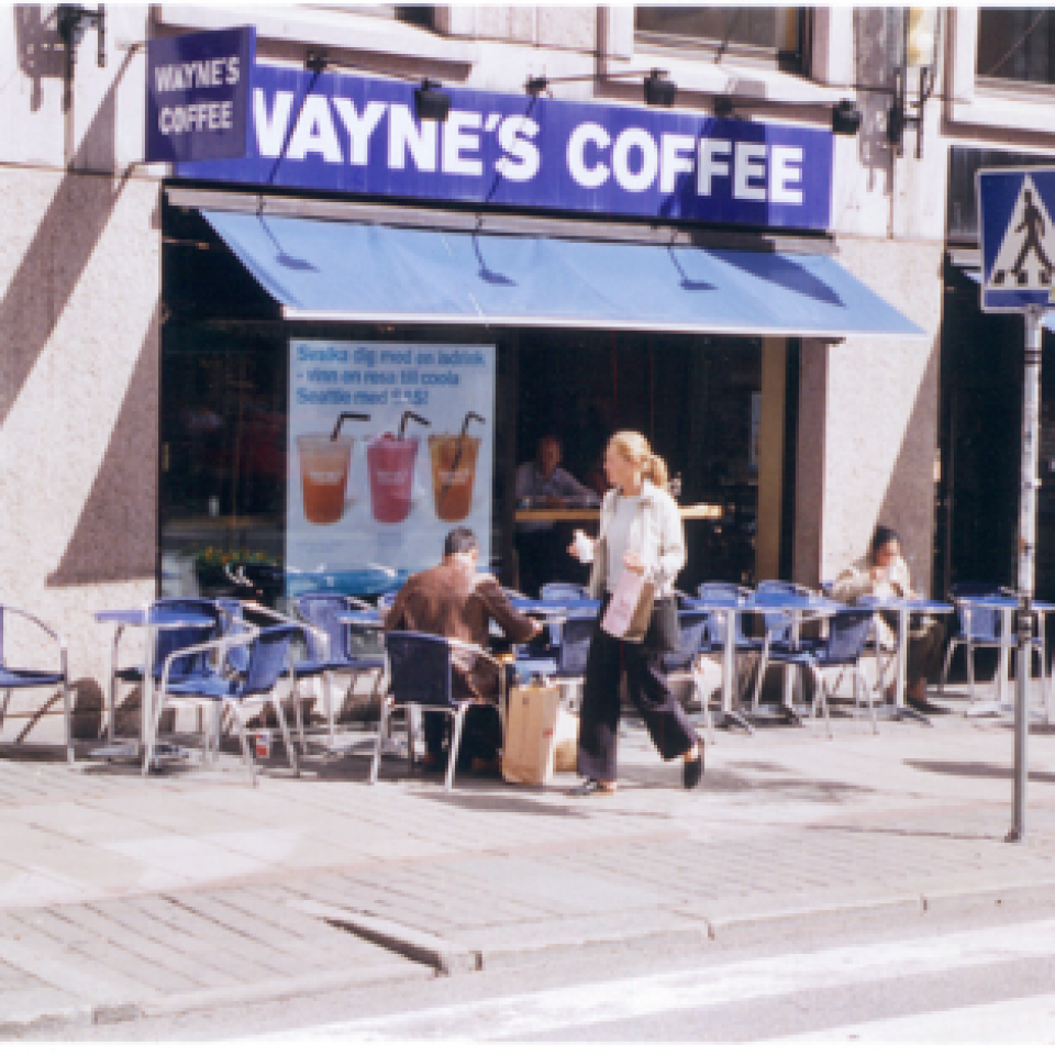 Waynes Coffee | A Swedish coffee shop chain & franchise concept